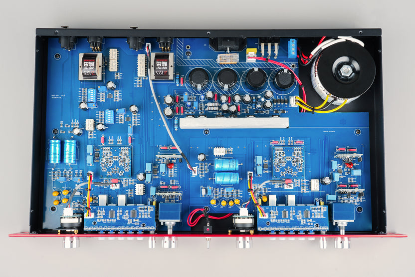 HO2 All Discrete 2-Channel Mic Preamp - Z&H Designs | Discrete Preamp